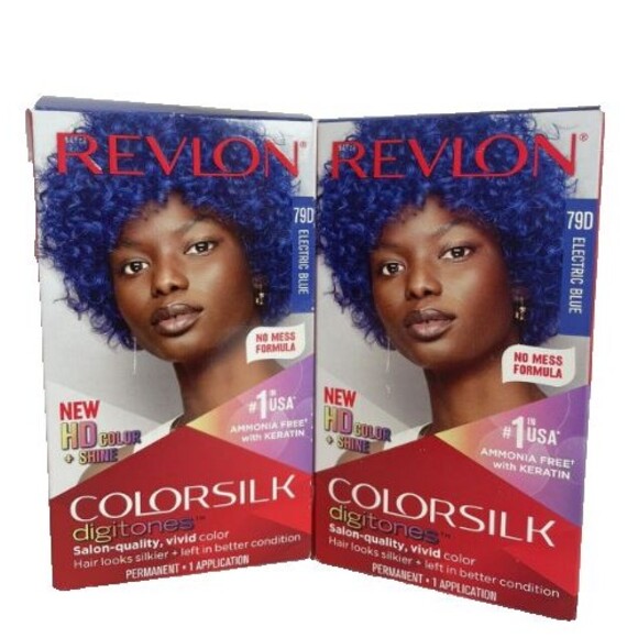Revlon | Hair | 2 Revlon Permanent Color Colorsilk Digitones Wkeratin ...